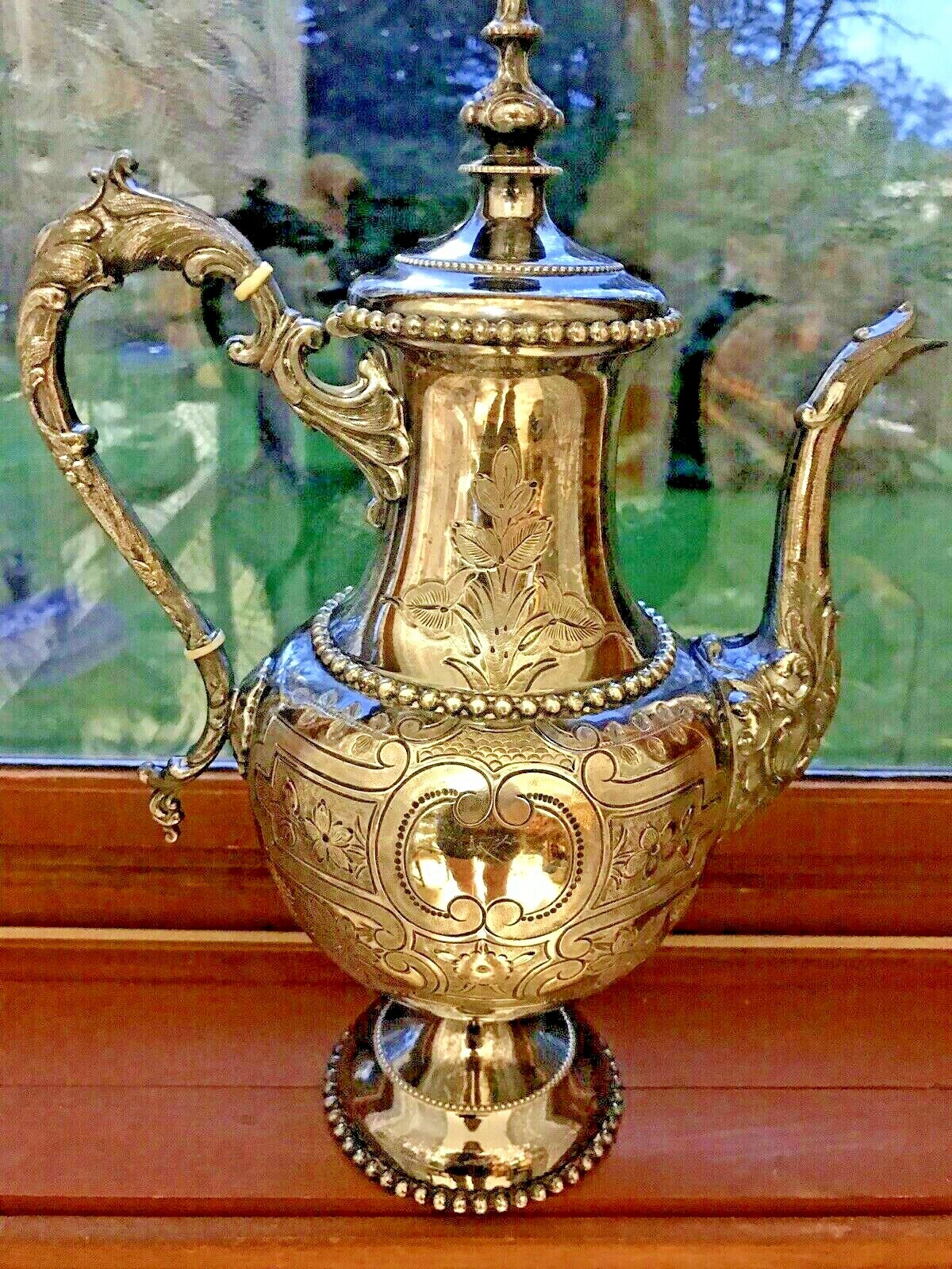 Meriden Britannia 1835 Series 1800s Silver-plated Tea Coffee Server Pot ...