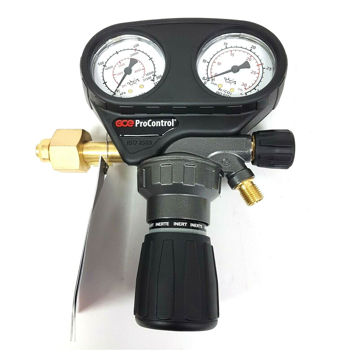 GCE Druckminderer ProControl Argon CO2 Flaschendruckminderer Druckregler 200bar 8592346672086 ...