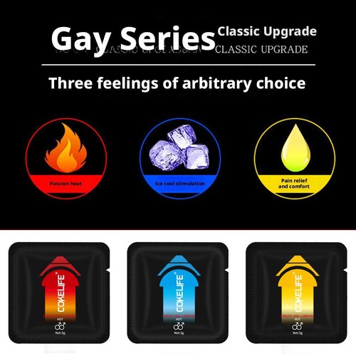 3g Water Based Long Lasting Sex Lubricant Lube Enhance Pleasure for Men ...