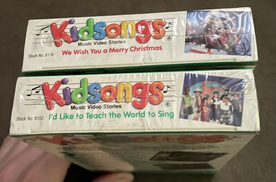 Kidsongs 2 VHS *SEALED NEW* - We Wish You A Merry Christmas, World To ...