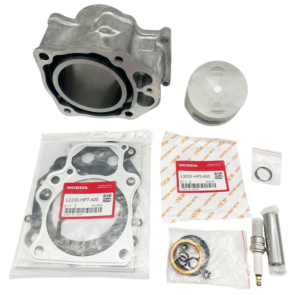 OEM NEW TOP END KIT W/ CYLINDER 12100-HP7-A00 FOR TRX420 RANCHER HONDA ...