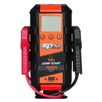 SP Tools SP61095 12V 3000A Peak Amps Jump Starter - 9L Petrol, 7L ...