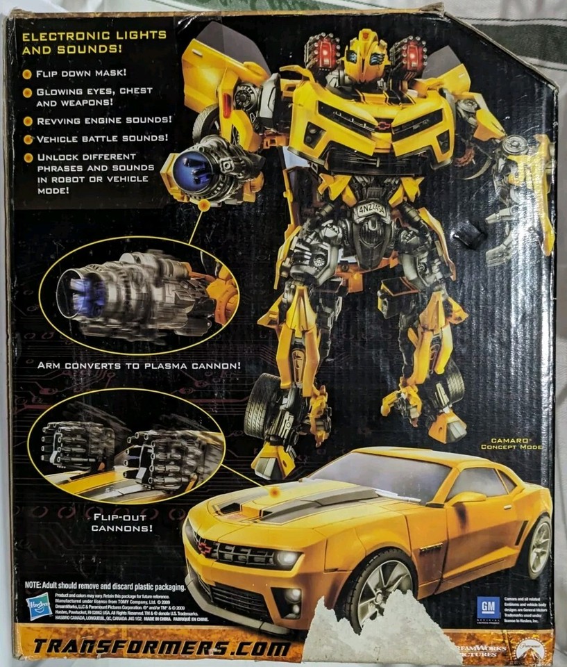 Hasbro Transformers 2 Revenge of the Fallen Battle Ops: Bumblebee ...