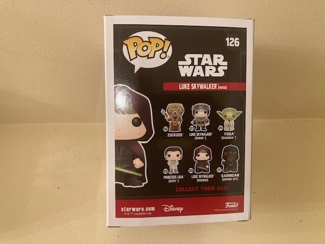 POP FUNKO STAR WARS LUKE SKYWALKER #126 BRAND NEW | eBay UK