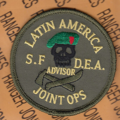 US Army Special Forces Group Airborne Latin America Advisors DEA ~3 ...