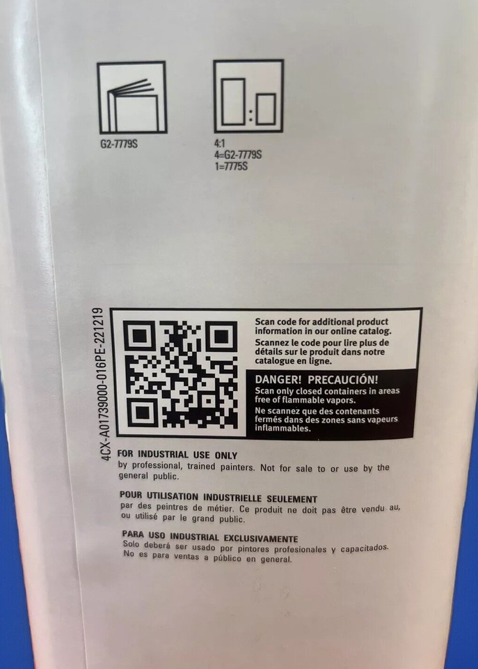 CROMAX ChromaBase 4 to 1 G-2 7779S Snap Dry Clear Coat Activator ...