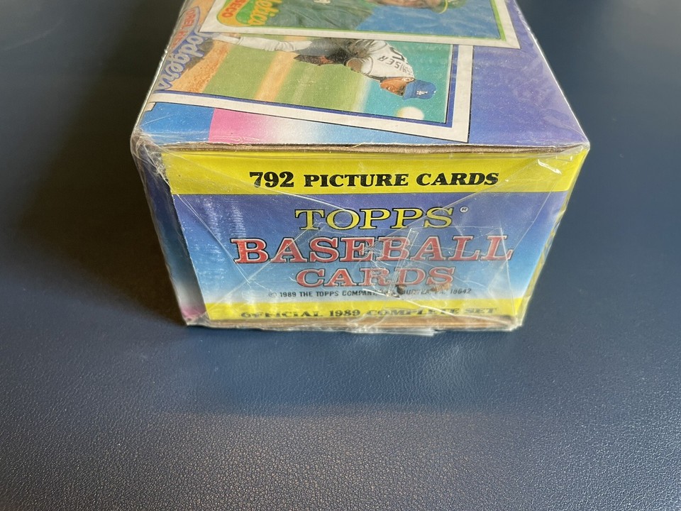 1989 Topps Baseball Complete Set of 792 Cards (Biggio, Smoltz, Johnson ...