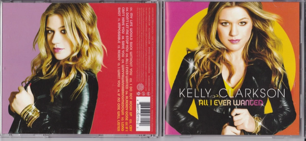 Kelly Clarkson All I Ever Wanted Album Cover