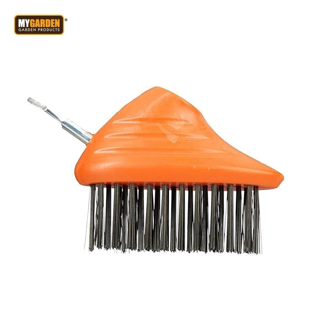 3 in 1 Patio Cleaner Wire Brush Telescopic Block Paving Weed Removal ...