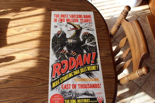 Rodan Original Movie Poster Horror Super Nice | eBay