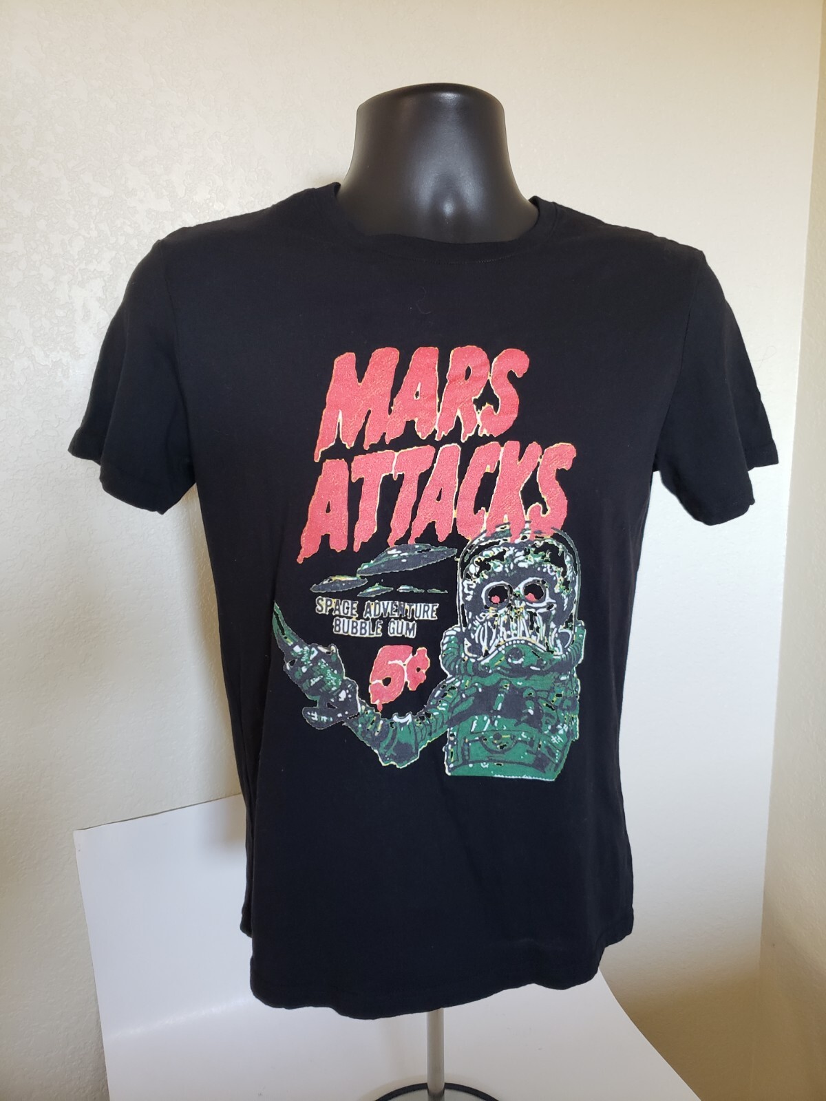 Mars Attacks Space Adventure Bubble Gum T-shirt Size … - Gem