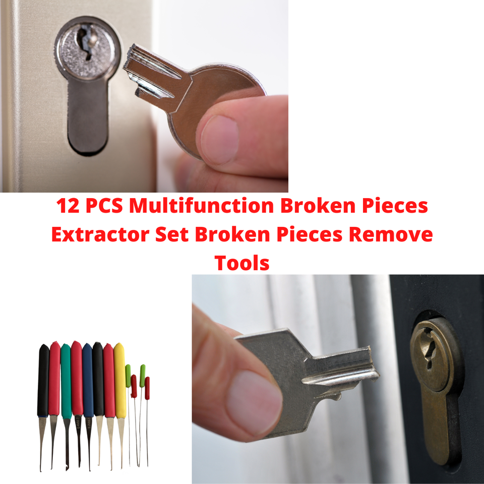 broken key extractor kit tool set | eBay