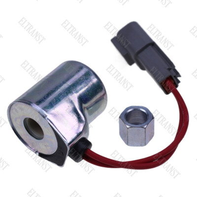 Valve Coil 10V 6717706 6676566 For Bobcat S220 S250 S300 T190 T200 753 ...