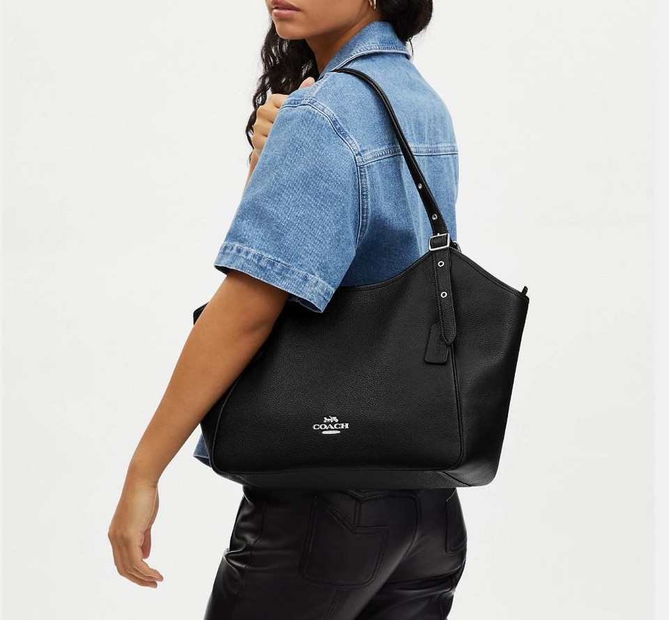 NWT Coach Meadow Shoulder Bag In Signature Canvas CM074/CM075/CM076 | eBay