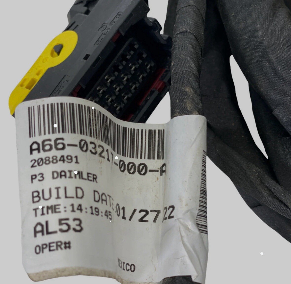 A66-03217-001 Genuine Freightliner Wiring Harness Cascadia Fast ...