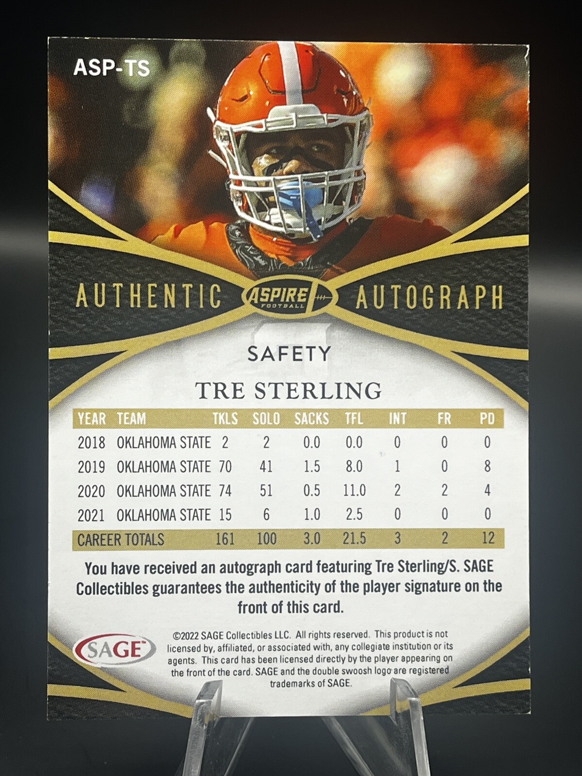 2022 Sage Aspire - Bronze #ASP-TS Tre Sterling (AU, RC) for sale online ...
