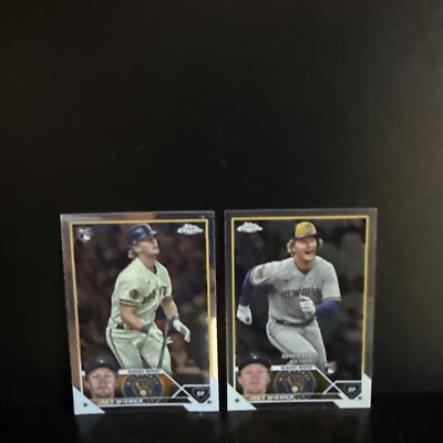 Joey Weimer 2023 Topps Chrome Update RC Brewers | eBay Australia
