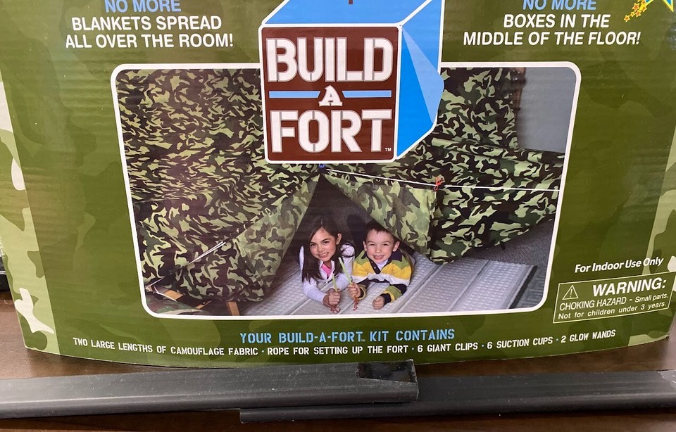 Camo Build a Fort Kit Includes | eBay