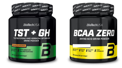 BCAA Flash Zero 360 g - Biotech USA gout Lemon Ice T plus TST + GH ...