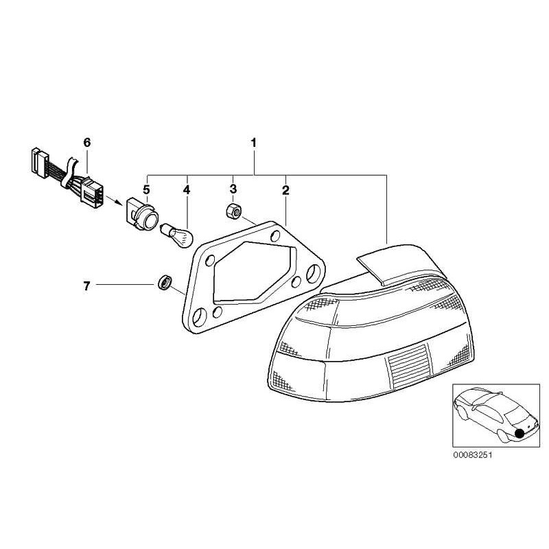 Original BMW 63217160935 - Glühlampe Longlife 12V 16W 1er 3er 5er 6er ...