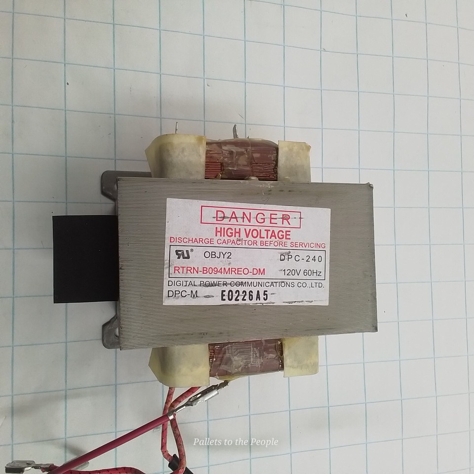 VIKING MICROWAVE VMOS501SS POWER TRANSFORMER 019082-000 | eBay