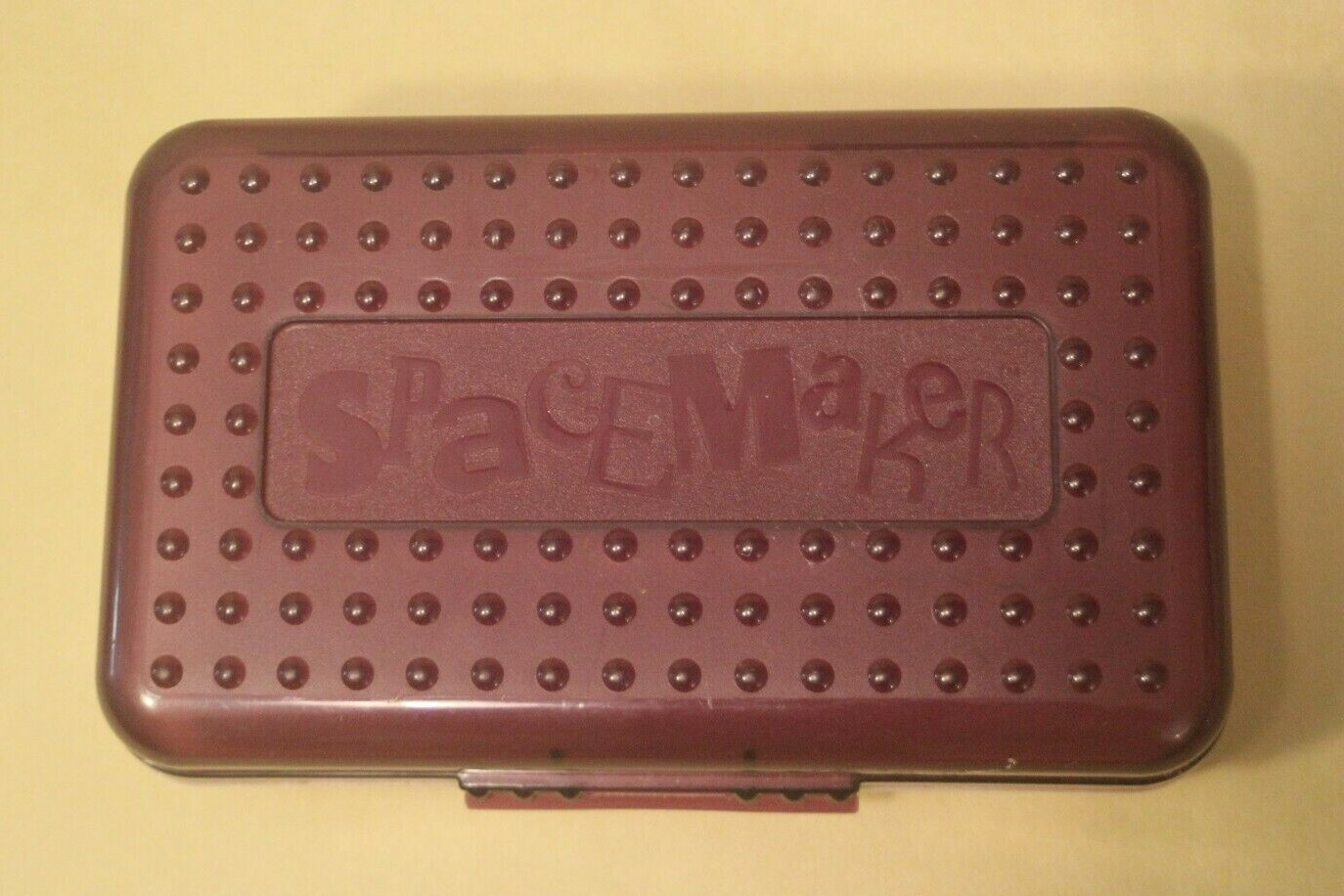 Spacemaker Pencil Box Purple & Frosted Clear Vintage 90's Plastic ...