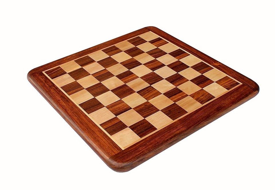 21" X 21" Professional Collectible Wooden Chess Game Board Without ...