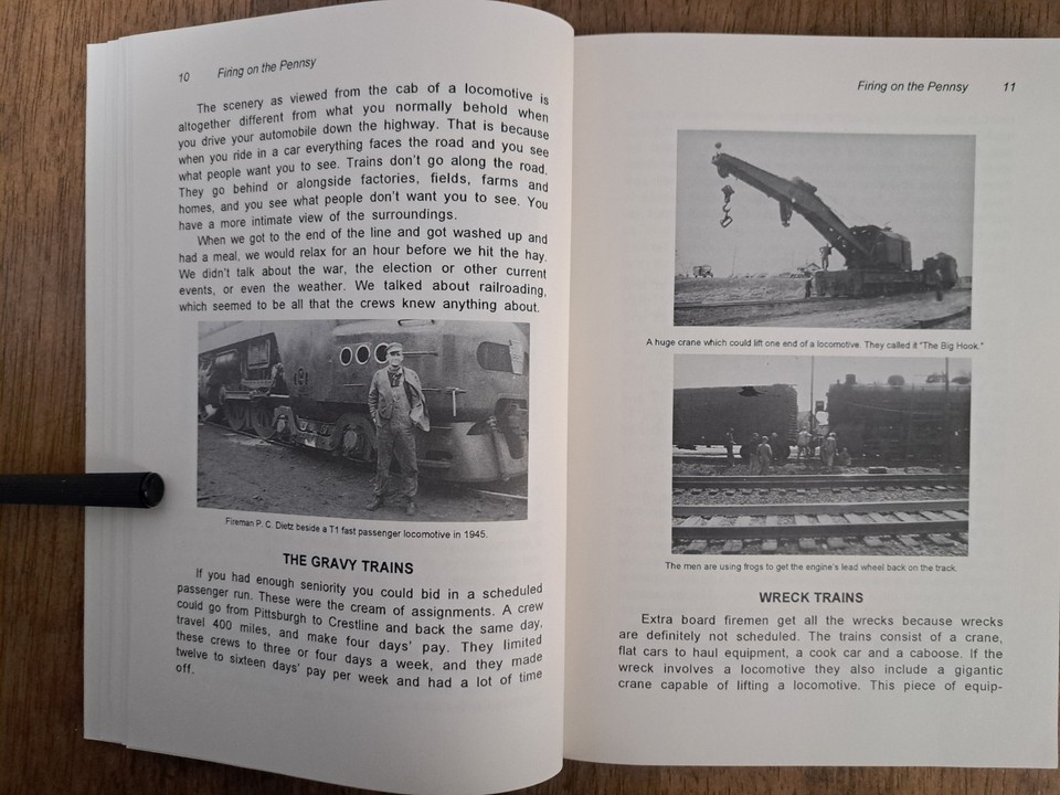 FIRING on the PENNSY - Paul C Dietz - 2001, SC - STEAM ENGINE OPERATION ...