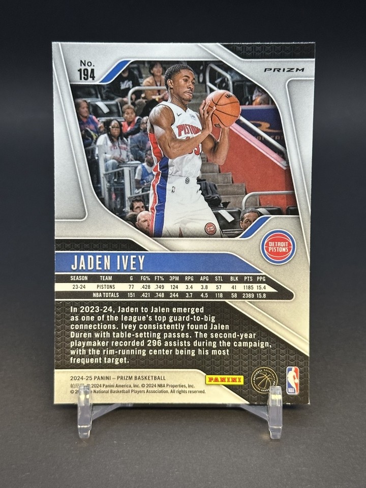 2024-25 Prizm - Jaden Ivey Silver Prizm | eBay