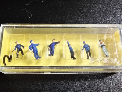 Preiser N Scale 9010 Railway Personnel People Figures Model Railroad ...