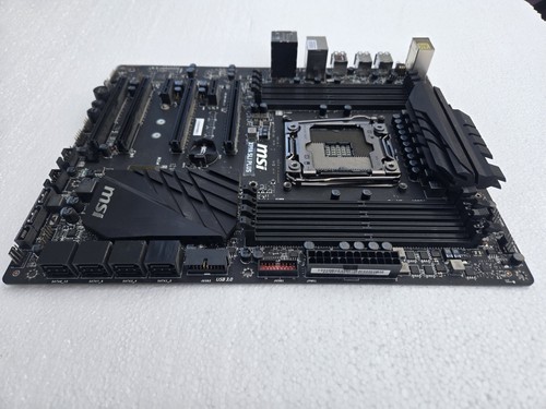 MSI X99A SLI PLUS X99 Motherboard LGA2011-3 DDR4 128G USB3.1 ATX | eBay