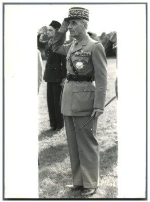 Le Général Georges Catroux Vintage silver print Tirage argentique 13x18 ...