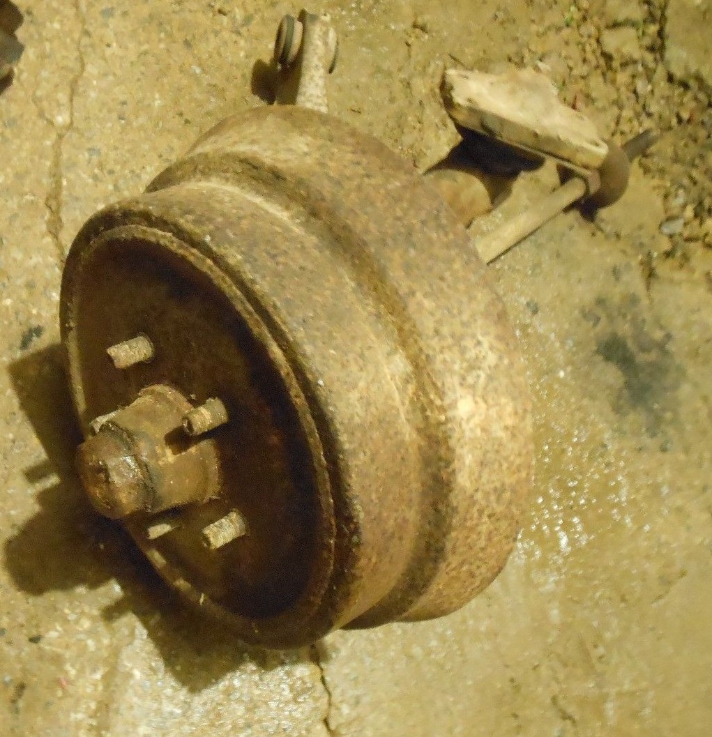 OEM AMC JAVELIN AMX DRUM BRAKE ASSY CONTROL ARM SPINDLE STRUT ROD L LH ...