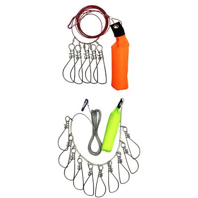 Fishing Stringer Fishing Holder Fish Stringer Live Fish Buckle Lock for ...