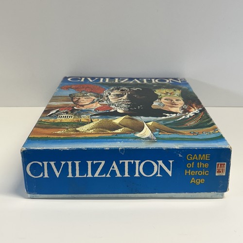 Civilization Board Game Avalon Hill 2nd Edition 1982 for sale online | eBay