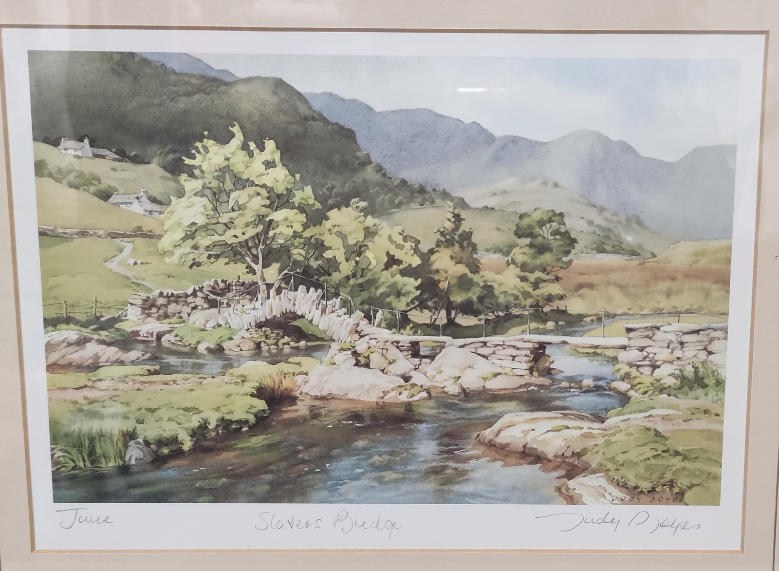 JUDY BOYES Original Prints Signed Framed, Various Designes Please ...