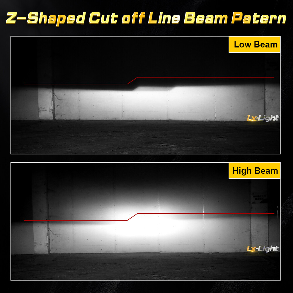 Cut Off Lines Halogen Headlight