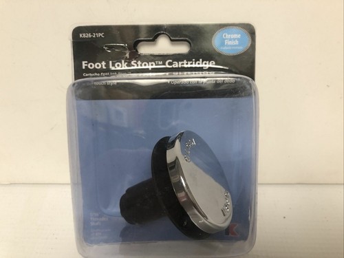 Keeney (K826-21PC) 5/16” Foot Lok Stop, Toe Touch Threaded Shaft ...