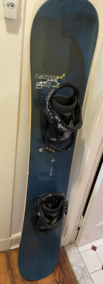 ZUMA BEACH SNOWBOARD SIZE 164 CM WITH Zuma BINDINGS Very Rare See Photo ...