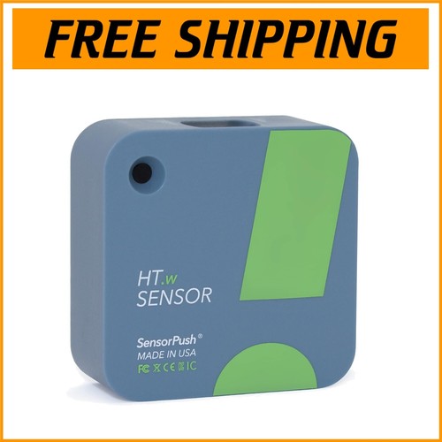 Portable Water-Resistant Temperature & Humidity Monitor with ...