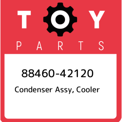 88460-42120 Toyota Condenser assy, cooler 8846042120, New Genuine OEM ...
