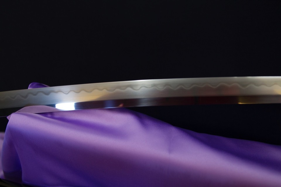SHINSAKUTO PERIOD TAMAHAGANE KATANA SAMURAI SWORD FROM JAPAN SIGNED ...