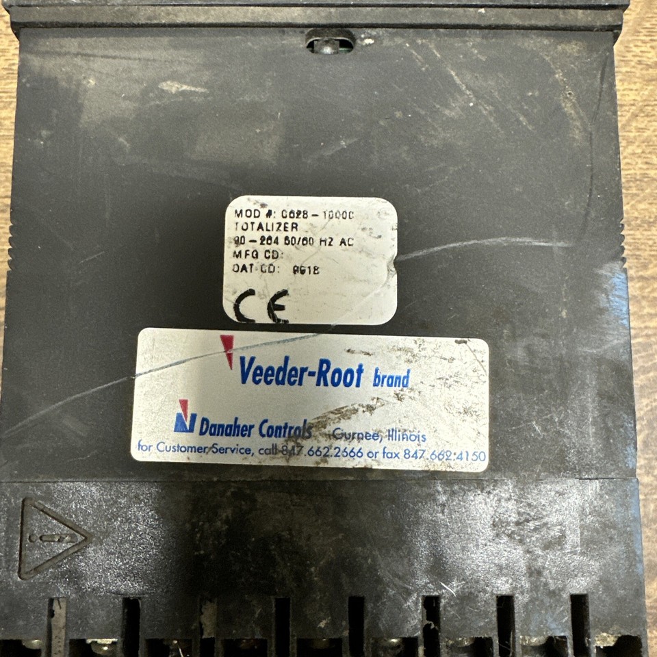 Veeder-Root,C628-10000,Digital Rate Meter-Totalizer | eBay