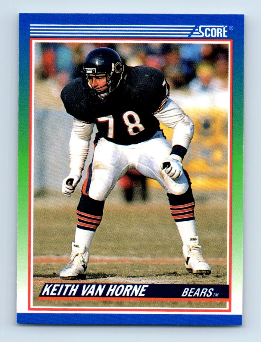 1990 Score Keith Van Horne Chicago Bears #428 | eBay