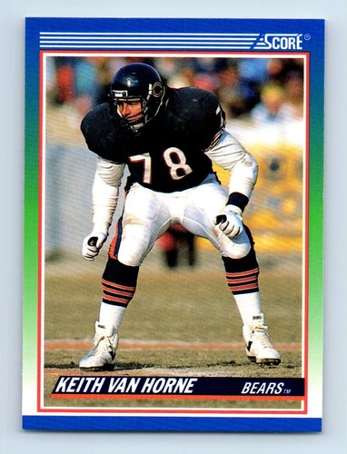 1990 Score Keith Van Horne Chicago Bears #428 | eBay