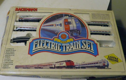 Bachmann 24360 Vintage N-Scale Amtrak Metroliner Set | eBay