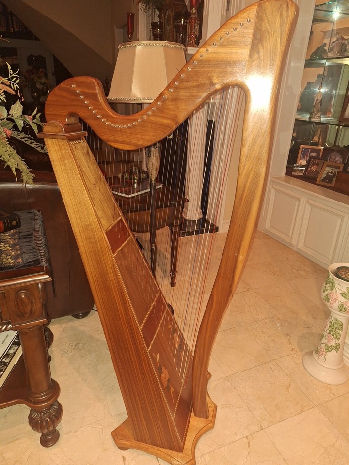 custom made Floor Harp 34 strings | eBay