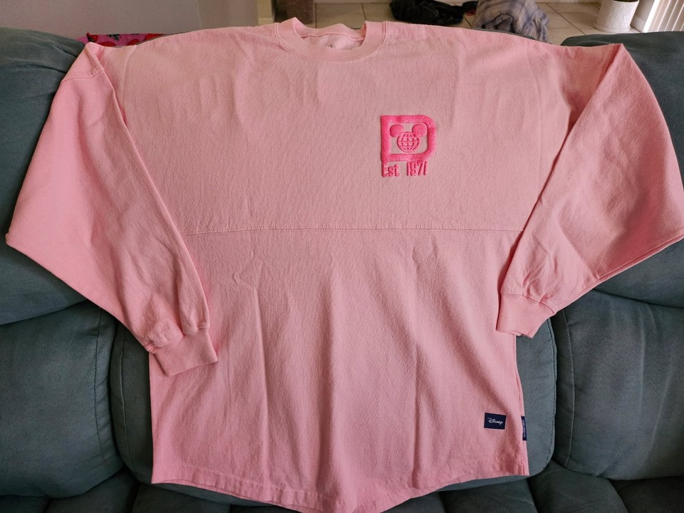 2025 Disney Parks Walt Disney World Princess Pink Spirit Jersey Size ...