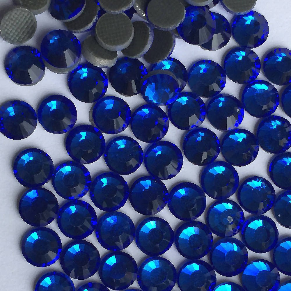 1440 pcs DMC Iron On Hotfix Crystal Rhinestones Colors SS6 SS10 SS16 ...