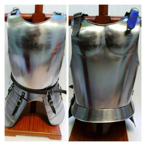 Medieval Steel Breast Plate Ancient Muscle Armor Nautical Costume ...